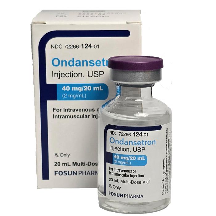 Ondansetron Injection 40 mg Multi-Dose 20 mL Fosun Pharma ...