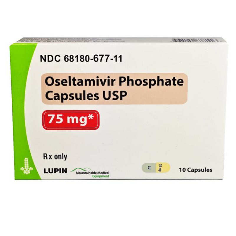 Oseltamivir Phosphate Capsules 75 mg - Generic Tamiflu® — Mountainside ...