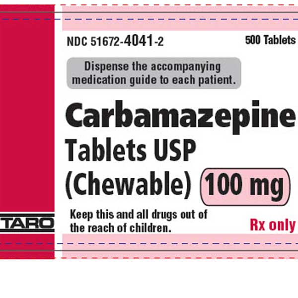 Carbamazepine 200mg Tablets 100 Count — Mountainside Medical Equipment