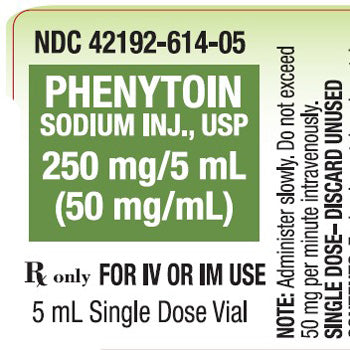Phenytoin Sodium Injection 50/mL Single-Dose Vial 5 mL — Mountainside ...