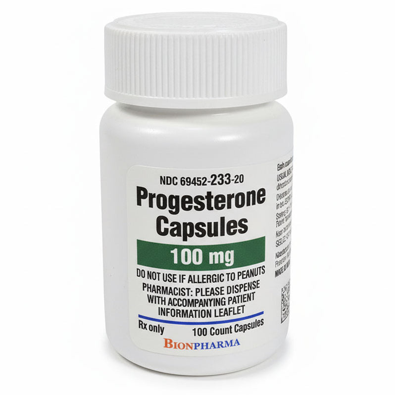 Progesterone Capsules 100 mg by Bionpharma — Mountainside Medical