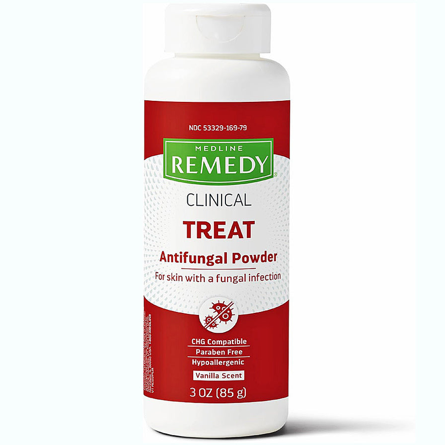 Remedy Clinical Antifungal Powder Miconazole Nitrate 2% Vanilla ...