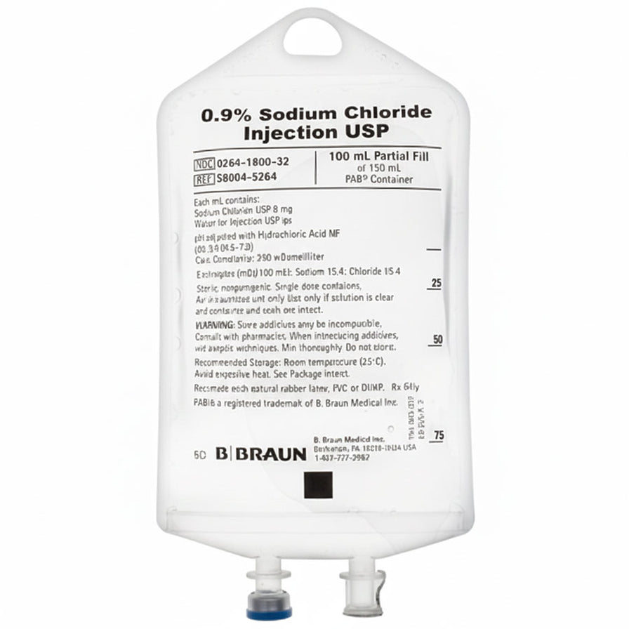 IV Bags | Sodium Chloride IV Bags | Mountainside Medical