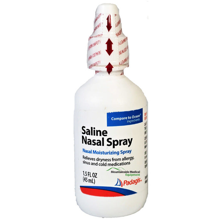 Saline Nasal Spray for Nasal Moisturizing by Padagis 45 mL ...