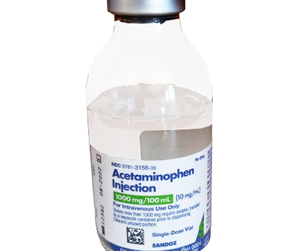 Acetaminophen Injection 10 mg - Fast Pain Reliever & Fever Reducer ...