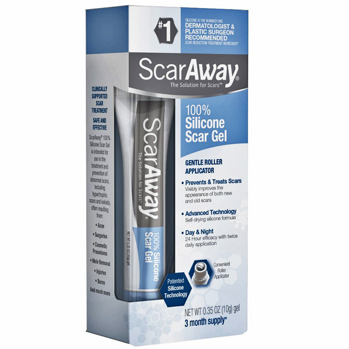 ScarAway Scar Repair Gel with Applicator Roller — Mountainside Medical ...