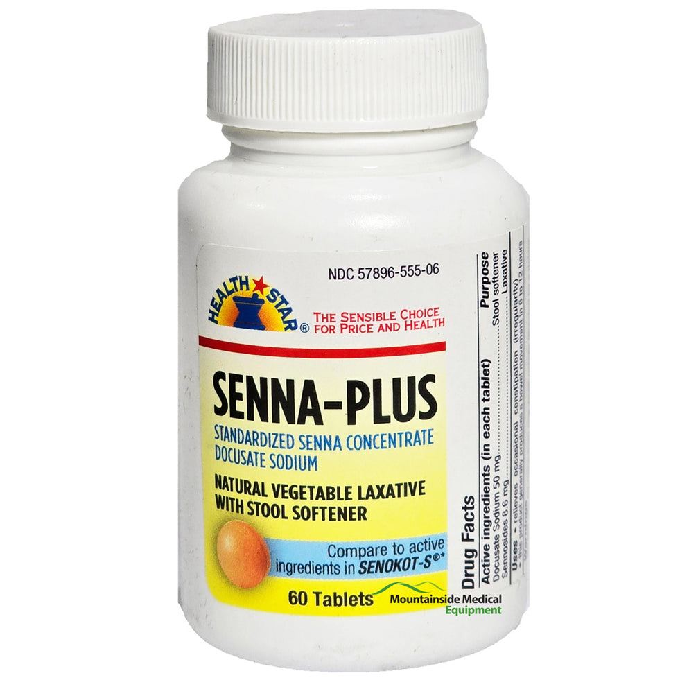 Senna-Plus Natural Vegetable Laxative with Stool Softner — Mountainside ...