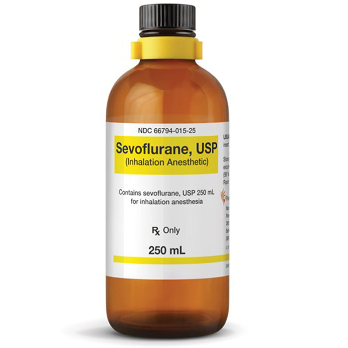 Sevoflurane Inhalation Anesthetic 250 mL x 6/Case — Mountainside ...