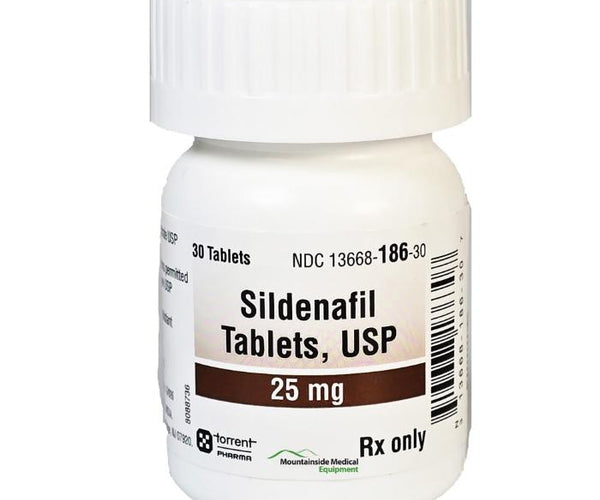 Sildenafil Tablets 25 mg by Torrent 30 Count (RX) — Mountainside Medical