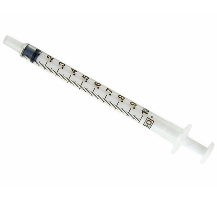 Tuberculin Syringe Only, Slip-Tip 1 mL Disposable 100/Box - BD 309659 ...