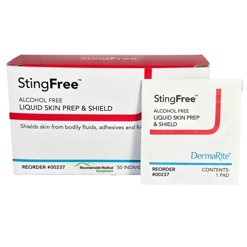 StingFree Liquid Skin Prep & Shield Skin Barrier Wipes — Mountainside ...