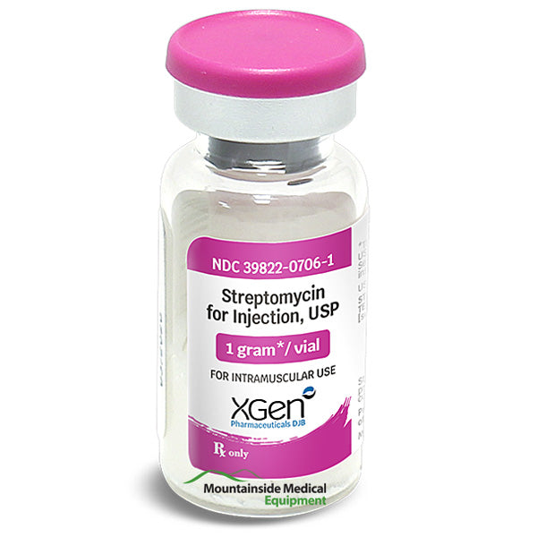 Streptomycin Sulfate Antibiotic Medication Powder Vial 1 mL ...