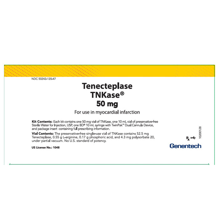 TNKASE Tenecteplase Kit 50 mg — Mountainside Medical Equipment