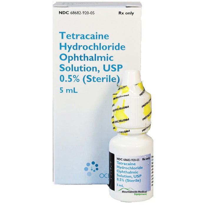 Tetracaine Eye Drops 0.5% Ophthalmic Solution 5 mL (Rx) — Mountainside ...