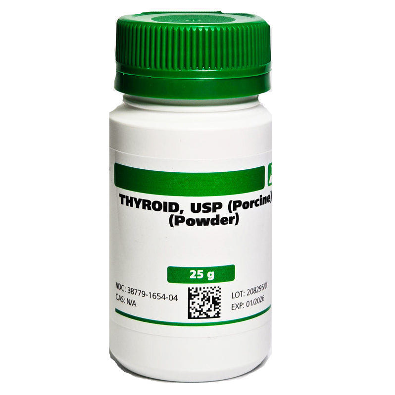 Thyroid (Porcine) API Powder for Custom Compounding — Mountainside Medical