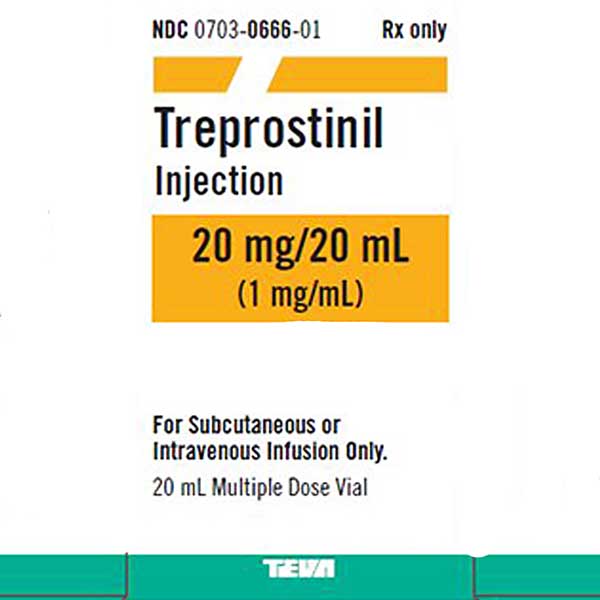 Treprostinil Injection 1mg/mL Multiple-Dose Vial 20 mL — Mountainside ...