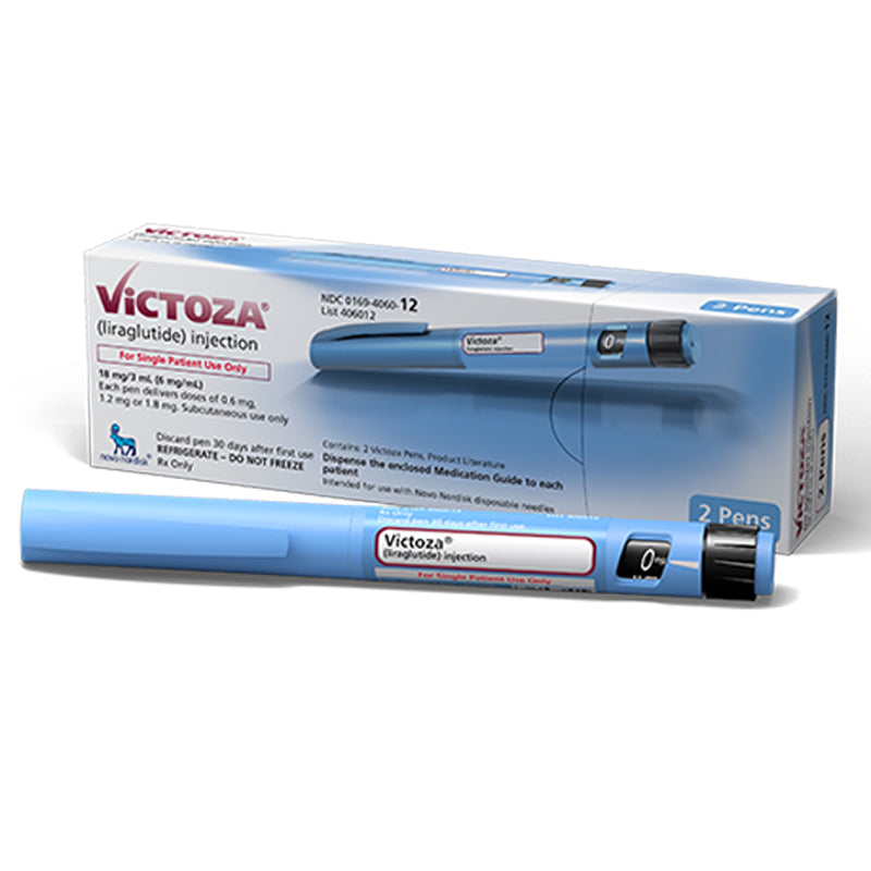 Victoza Liraglutide Injection Pen 6mg (rDNA Orgin) 3mL x 2 Per Box **R ...