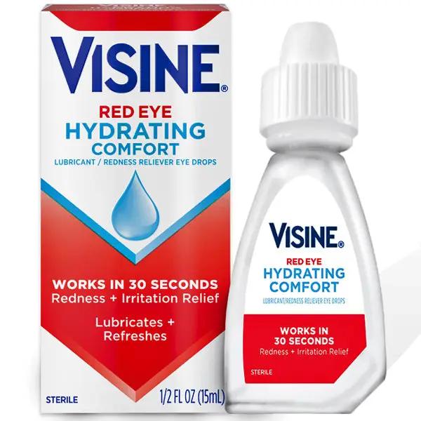 Visine Red Eye Hydrating Comfort Eye Drops — Mountainside Medical Equipment