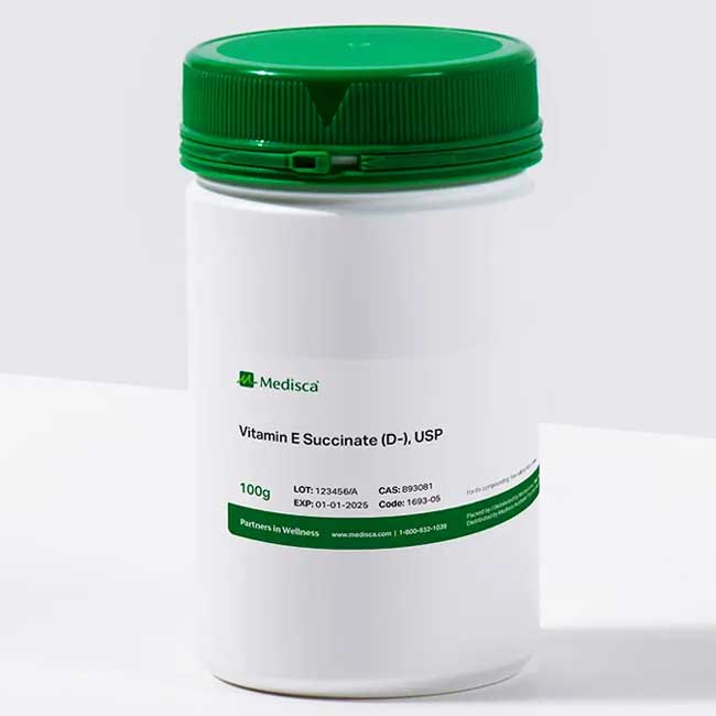 Buy Vitamin E Succinate (D) USP For Compounding (API) — Mountainside ...