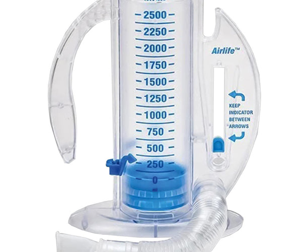 Volumetric Incentive Spirometer with One-Way Valve — Mountainside Medical