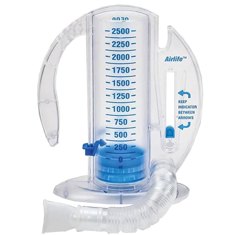 Volumetric Incentive Spirometer with One-Way Valve — Mountainside Medical