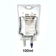 Sodium Chloride 0.9% IV Bag Saline Solution 100 mL Baxter ...