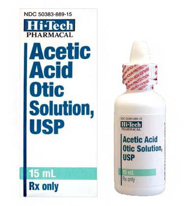 Acetic Acid 2% Non Aqueous Aluminum Acetate Otic Solution for Ear Infe ...
