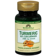 Turmeric Curcumin 1000 mg Ayurvedic Antioxidant 60 Capsules ...