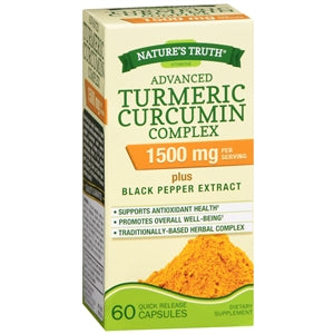 Advanced Turmeric Curcumin Complex (Antioxidant Health) 1500 mg ...