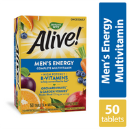 Alive Men’s Energy Multivitamin Multimineral Daily Supplement ...