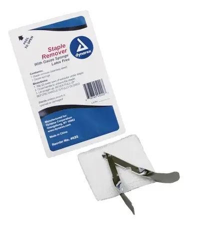 Staple Remover Kit, Sterile w/Metal Tool — Mountainside Medical Equipment