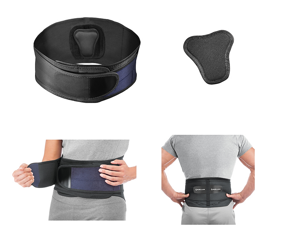 Mueller Lumbar Back Brace with Removable Pad — Mountainside Medical ...