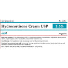 Hydrocortisone Cream 2.5% Topical Corticosteroid 30 Gram Tube- ANI Pha ...