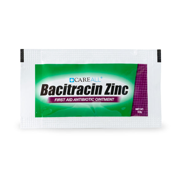 Bacitracin with Zinc Ointment 0.9 gram Packets 144/Box — Mountainside Medical Equipment