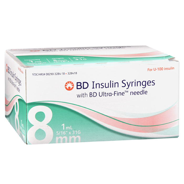 Bd 1ml Insulin Syringe U100