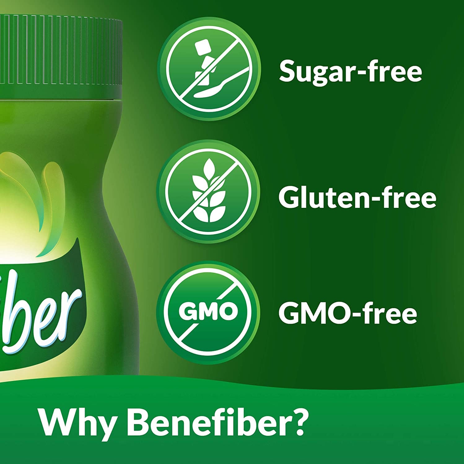 Benefiber Clear Daily Prebiotic Fiber Supplement Powder Sugar Free Unf ...