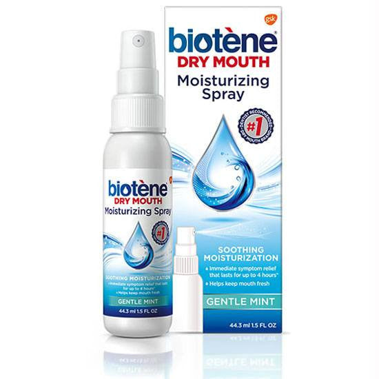 Biotene Dry Mouth Moisturizing Relief Mouth Spray — Mountainside ...