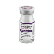 Caffeine Citrate for Injection 60 mg/ 3mL (20 mg/mL) Single-Dose Vial ...