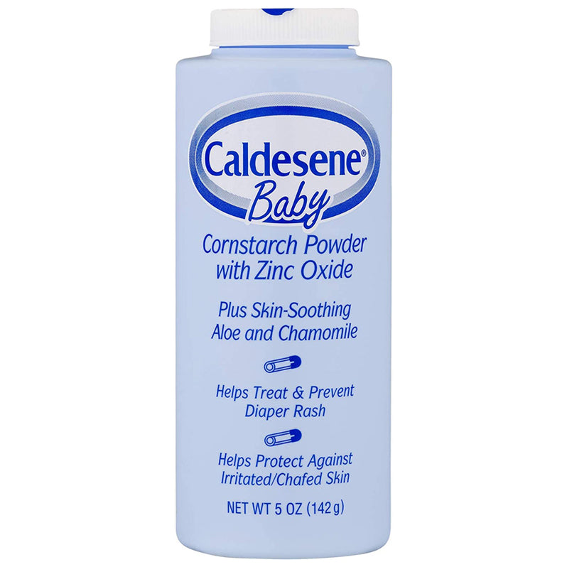 Caldesene Diaper Rash Protecting Cornstarch Baby Powder with Zinc Oxid ...