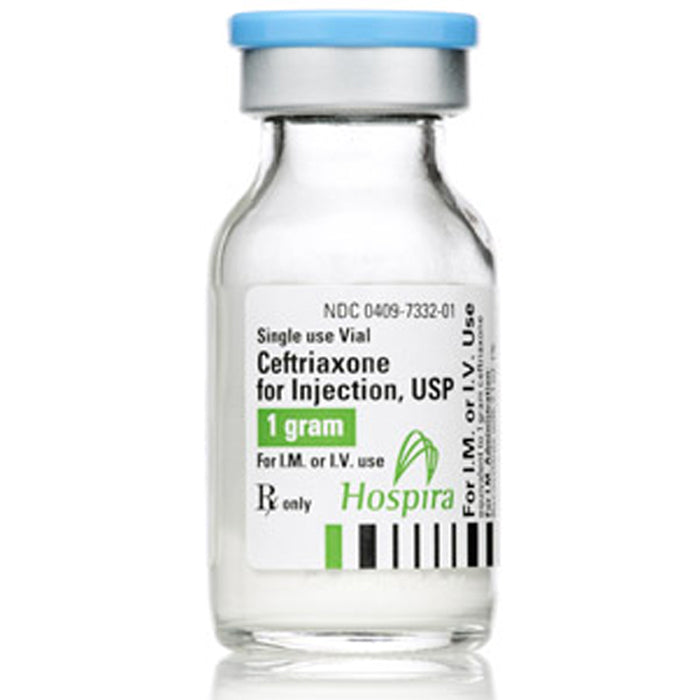 Ceftriaxone Sodium for Injection 250 mg 1 mL Vials, 10 Pack Pfizer (Rx ...