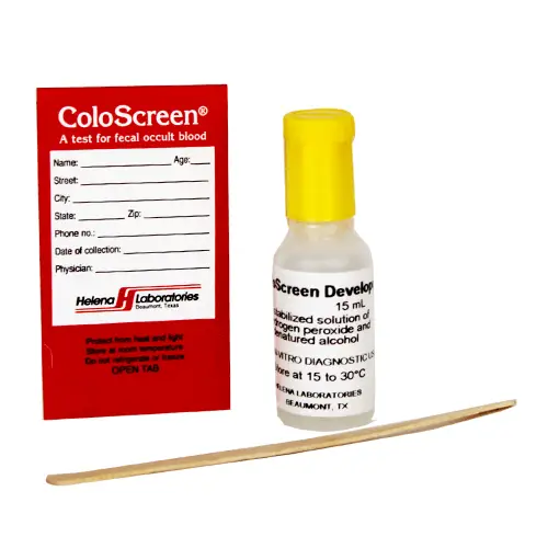 ColoScreen Occult Blood Tests 100 ct with Applicators & Developers ...
