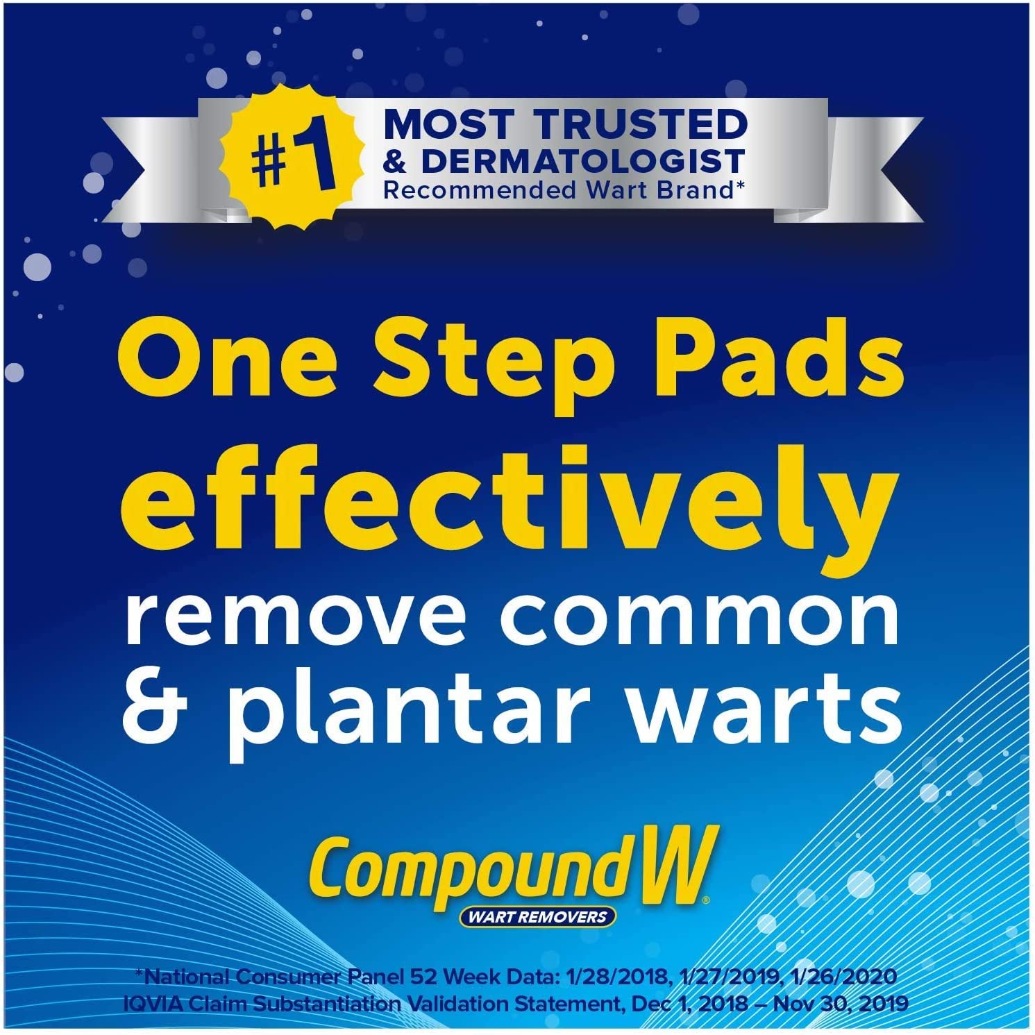 Compound W One Step Wart Removal Invisible Pads 14 Count — Mountainside ...