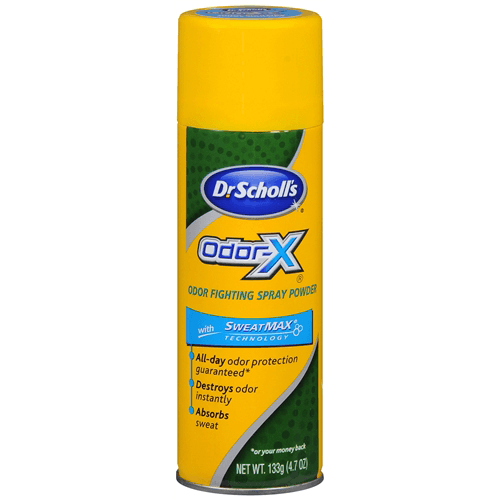 Dr. Scholl’s Odor X Odor Fighting Spray Powder — Mountainside Medical ...