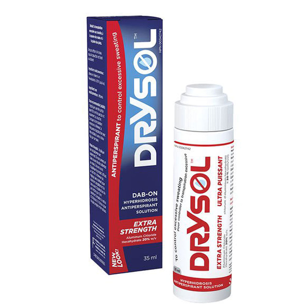 Drysol Antiperspirant Dab-On Deodorant 37.5 mL — Mountainside Medical ...