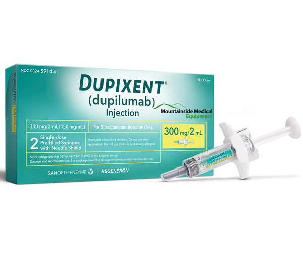 Dupixent Syringe Dupilumab 300 mg / 2 mL Injection Prefilled Syringe 2 ...