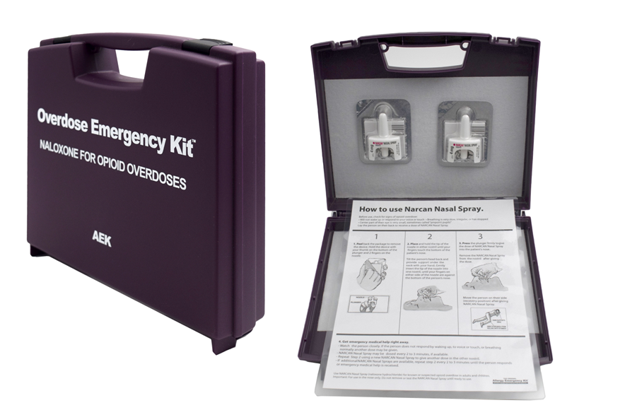 Grab and Go Empty Naloxone Carrying Case, Purple — Mountainside Medical ...