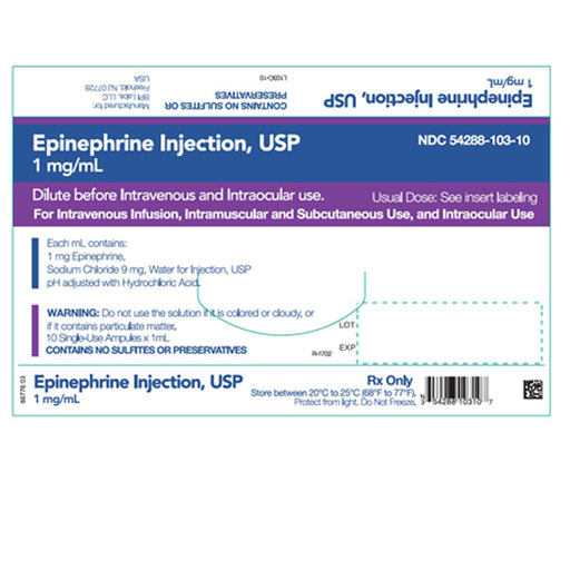 Epinephrine — Mountainside Medical Equipment