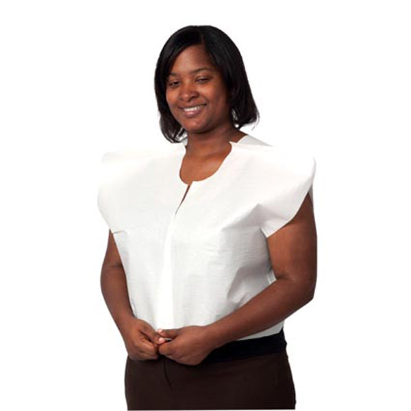 Examination Cape, 30" x 21" White, 100/case — Mountainside Medical ...