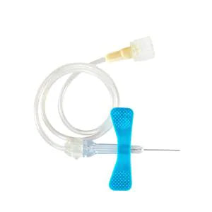 Exel Butterfly Infusion Set 25 gauge x ¾", 12" Tube, SecureTouch Safet ...
