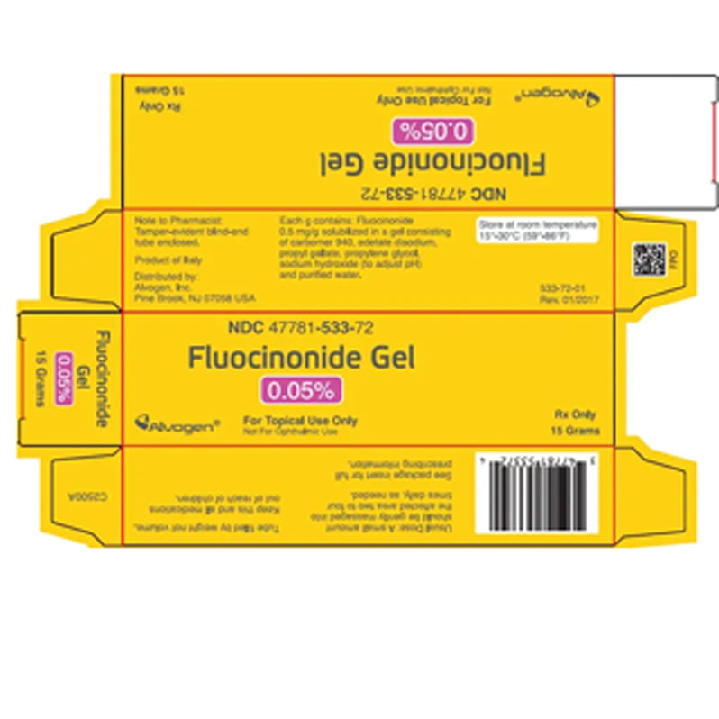 Fluocinonide Topical Gel 15 gm — Mountainside Medical
